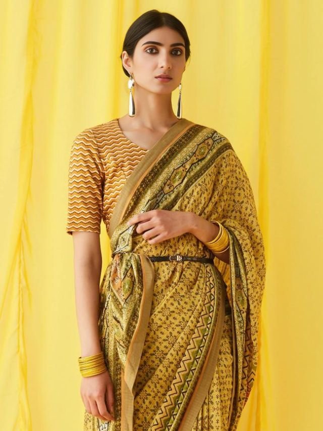Top 20 Saree Blouse Designs for Printed Sarees
