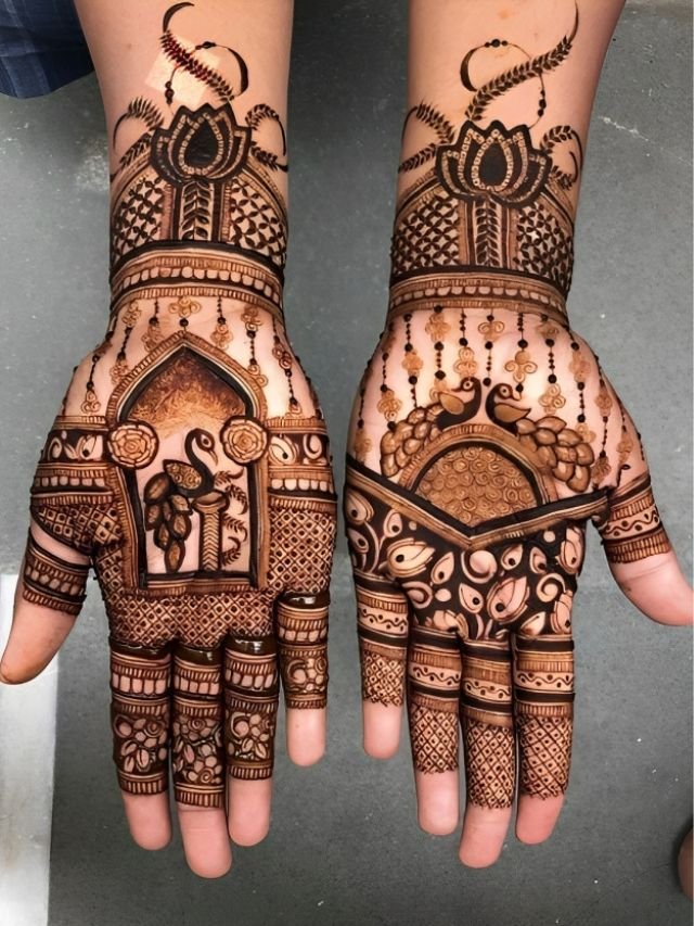 50 Latest Hand Bridal Mehendi Designs for Weddings