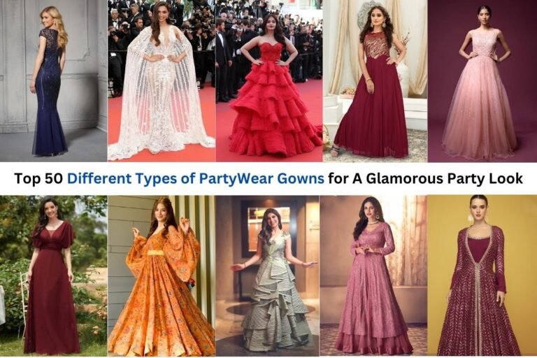 Top 50 Different Types of Party Wear Gowns