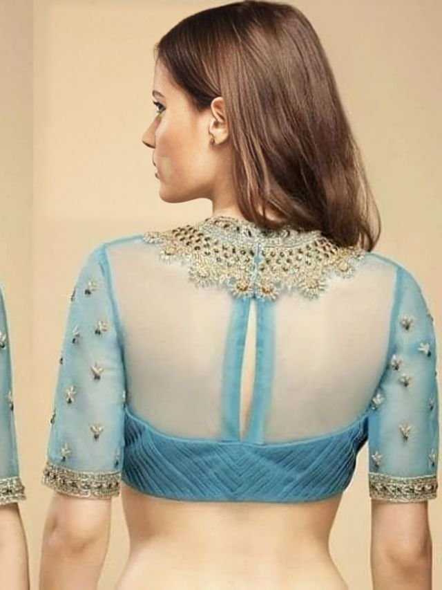 60+ Blouse Back Designs For Ladies