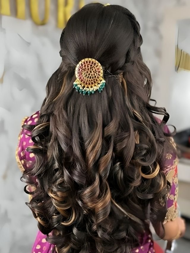 70+ Mesmerising Open Hairstyles for Wedding Ladies Can Try with ...