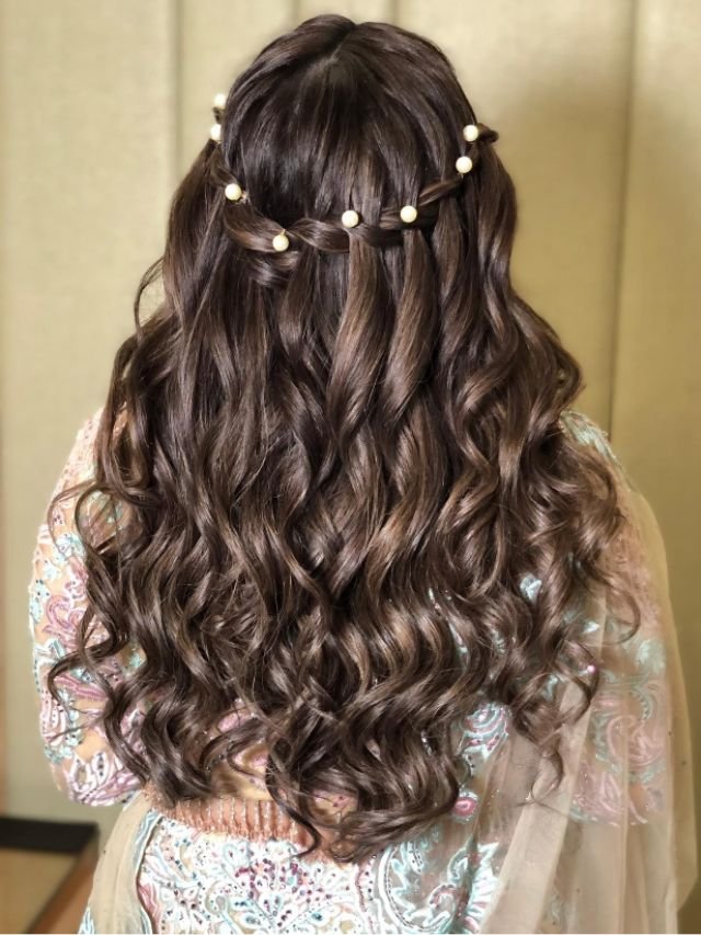 70+ Mesmerising Open Hairstyles for Wedding Ladies Can Try with ...
