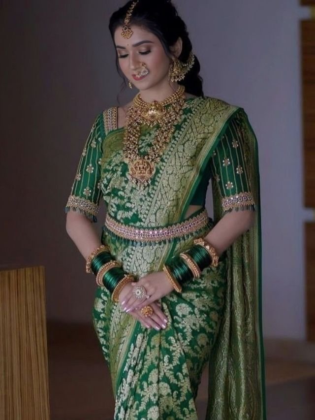 Splendid Wedding Banarasi Saree Looks You Should Bookmark for Wedding ...