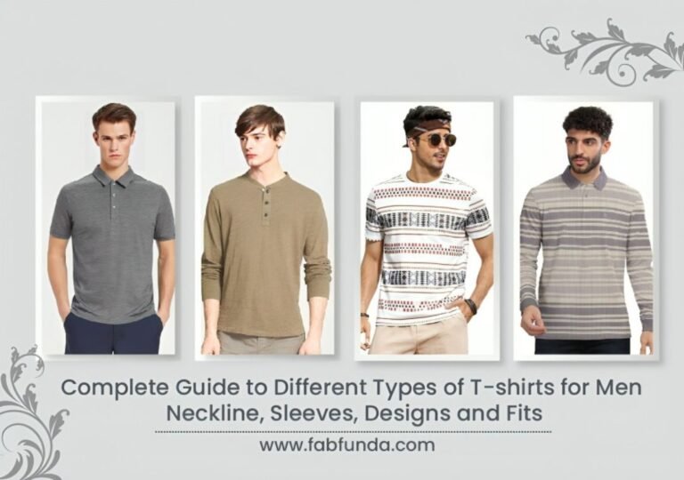 30+ Different Types of T-shirts for Men: Neckline, Sleeves, Designs and ...