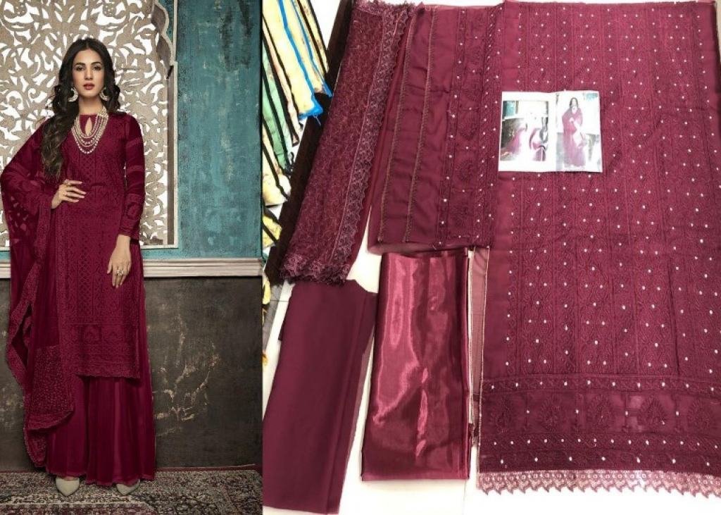 Buy Mahima suit material at Rs. 1800 online from Fab Funda dress ...