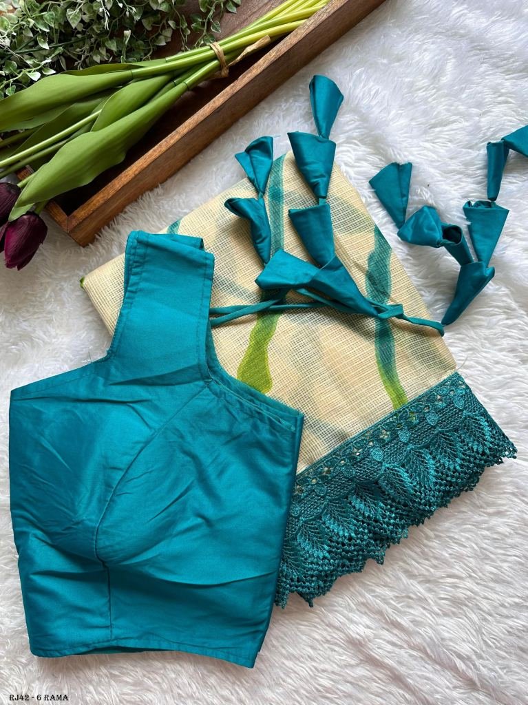 Exclusive Collection Heavy Border Rama Saree