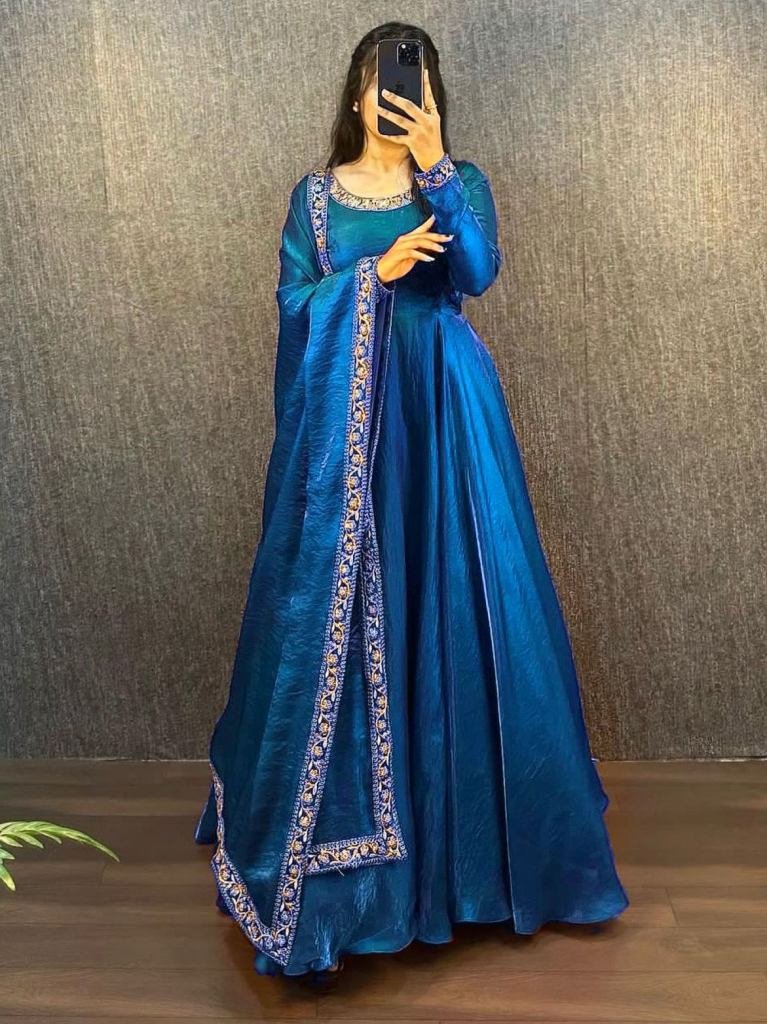 Fendy Silk Rama Gown