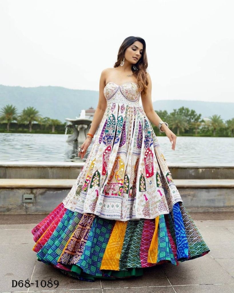 Fully Stitched Muslin Cotton Indo-Western Outfit