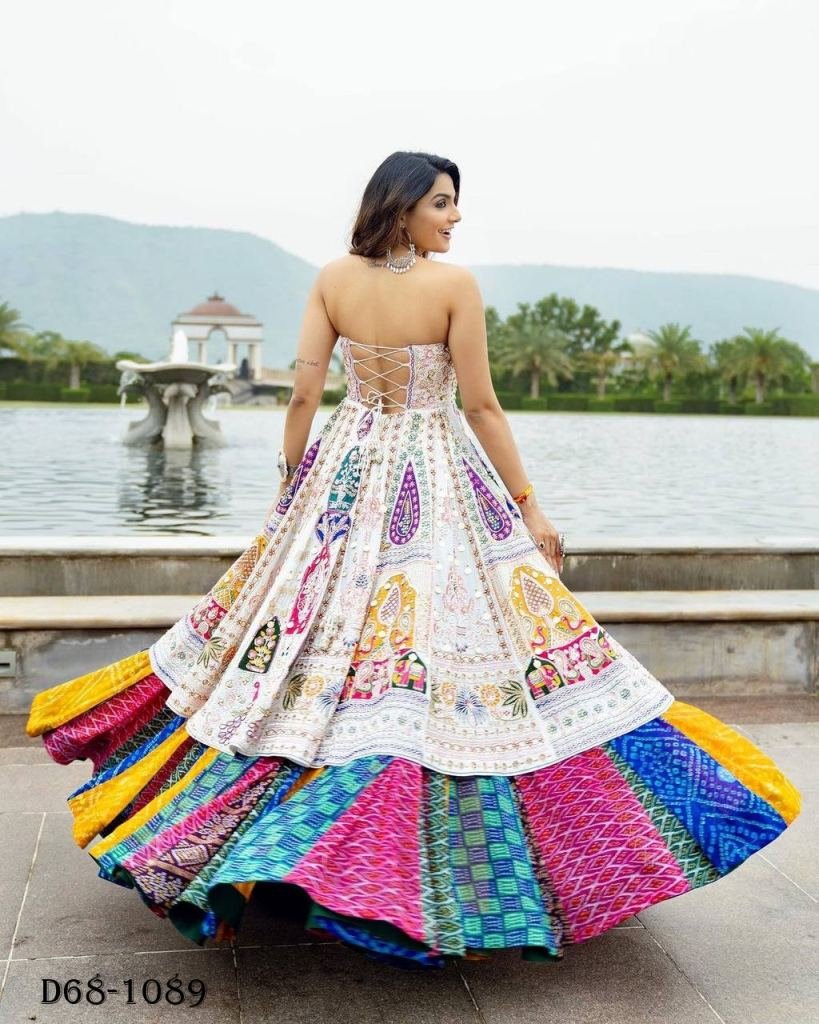 Fully Stitched Muslin Cotton Indo-Western Outfit