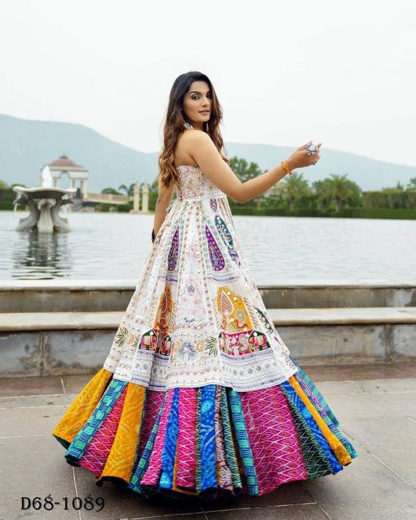 Fully Stitched Muslin Cotton Indo-Western Outfit